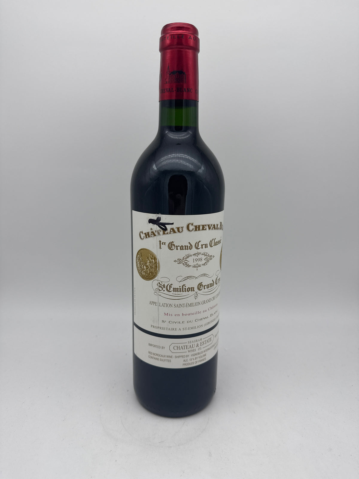 Cheval Blanc 1998, 750ml [WA 100] [small writing on label, see picture ...