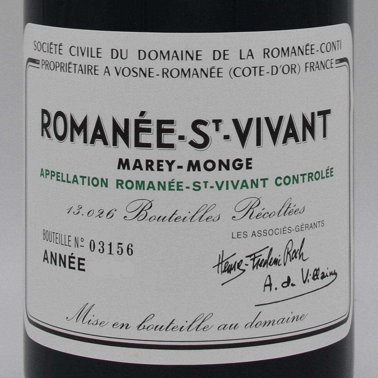 DRC Romanee-Saint-Vivant 2015, 750ml — World Class Wine