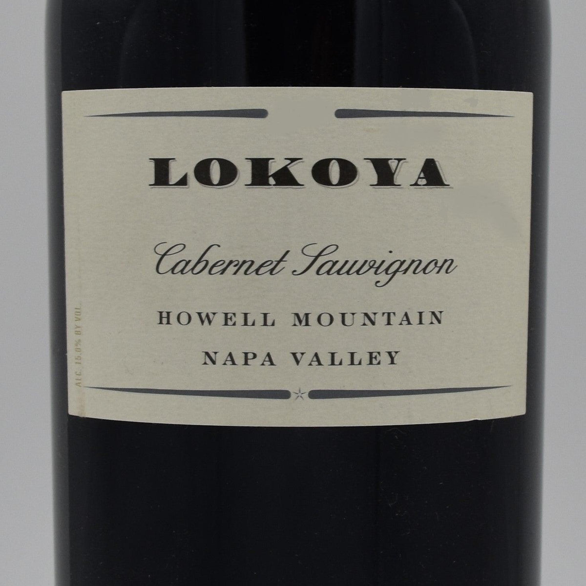 Lokoya Winery Howell Mountain 1999, 750ml — World Class Wine